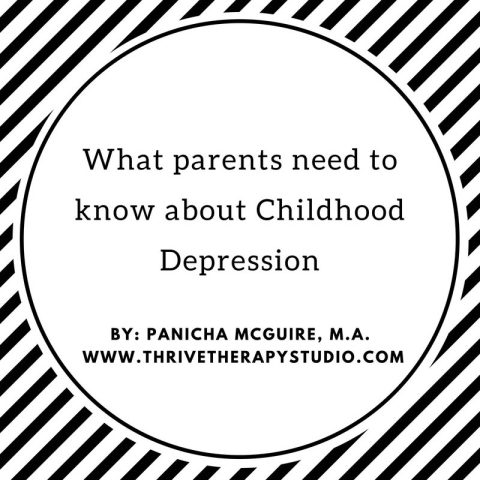 What Parents Need to Know About Childhood Depression - Thrive Therapy ...